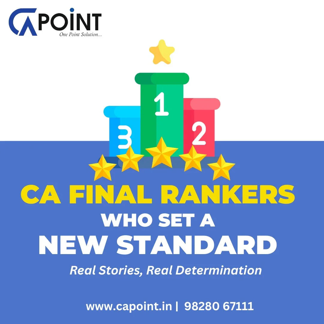 CA Final Rankers: Inspiring Stories of Success – CA Point