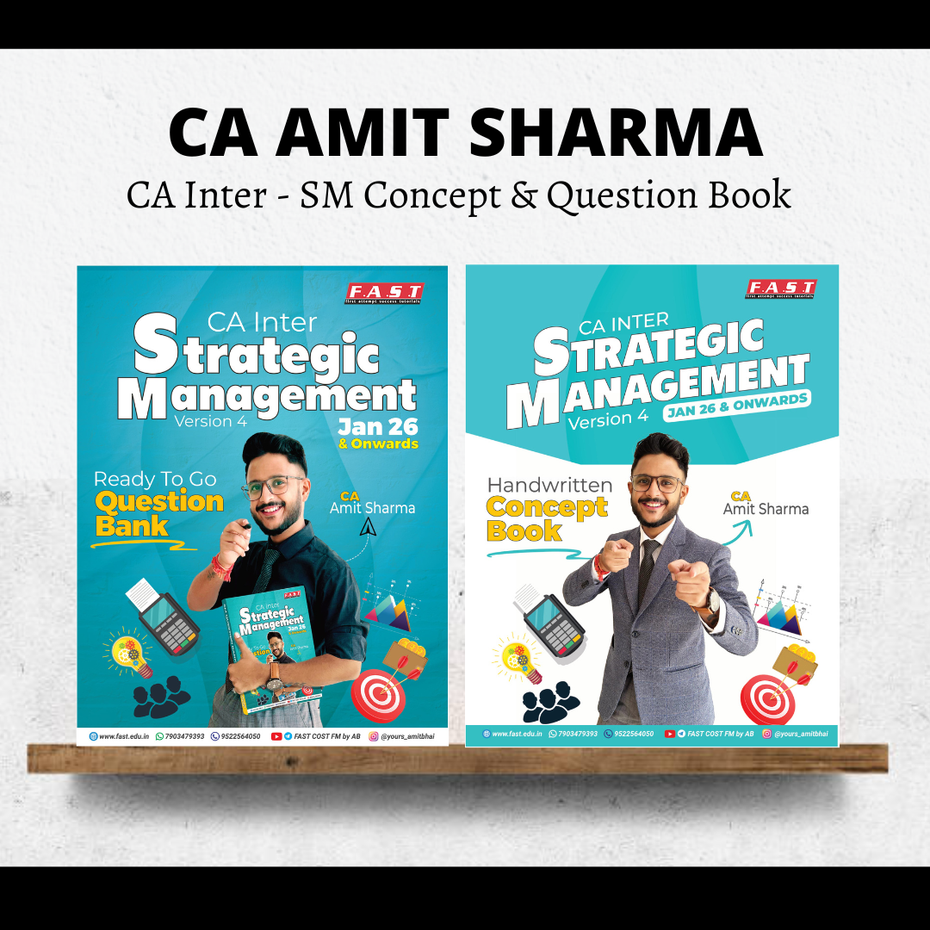CA Inter FM SM Books – Latest Editions as per ICAI Syllabus – CA Point