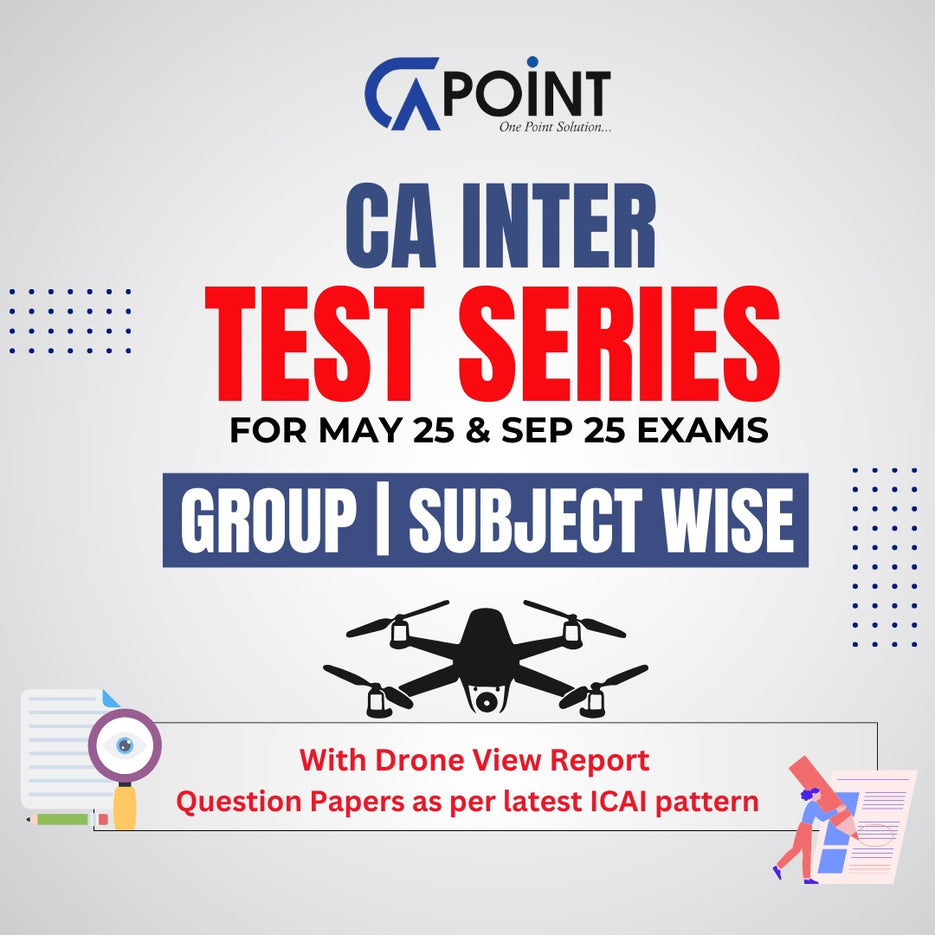 CA Test Series For Foundation, Inter and Final – CA Point