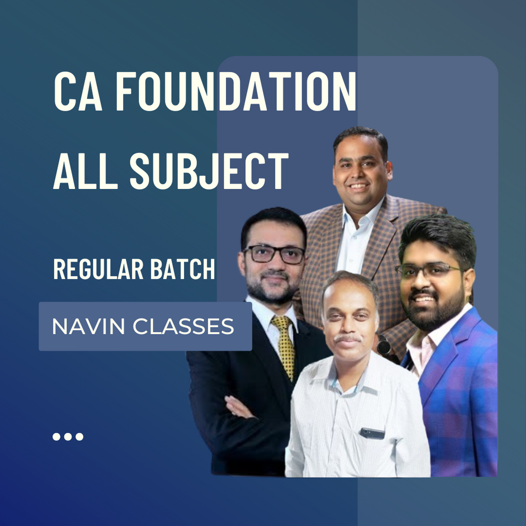 Expert CA, CMA & CS Courses | Navin Classes CA Point